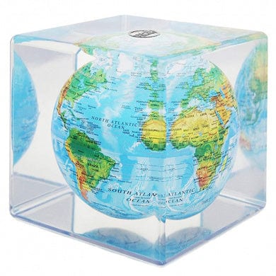 MOVA Relief Map Cube Globe
